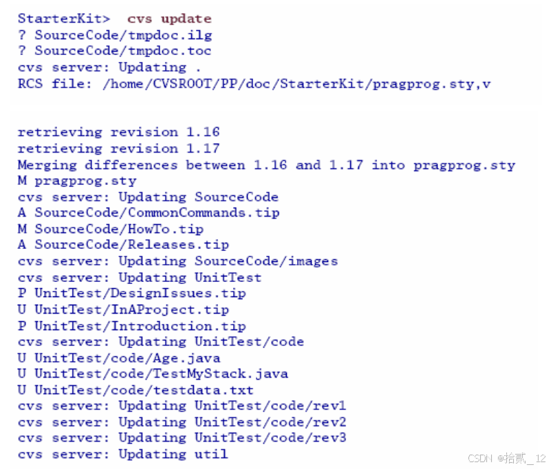 学习CVS --（一）CVS常用命令_cvs命令-CSDN博客