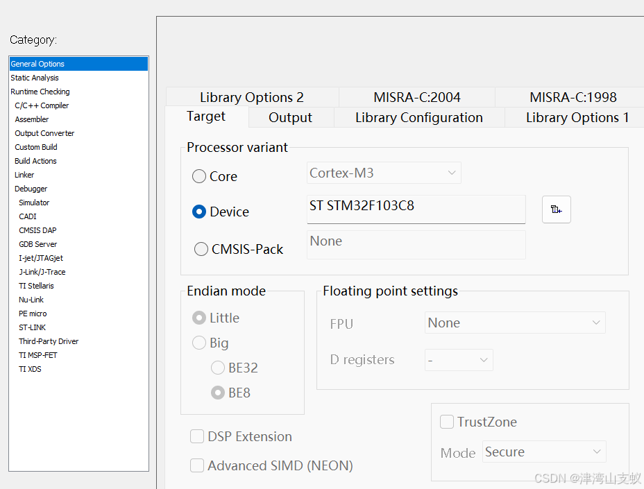 IAR工程建立（STM32F10x）_iar stm32f1-CSDN博客