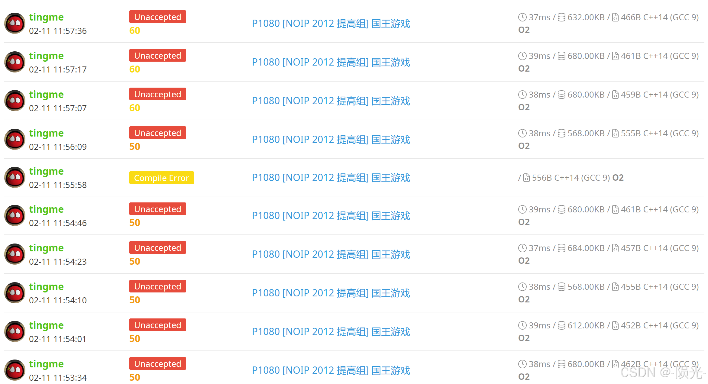 洛谷 P1080 [NOIP 2012 提高组] 国王游戏-CSDN博客