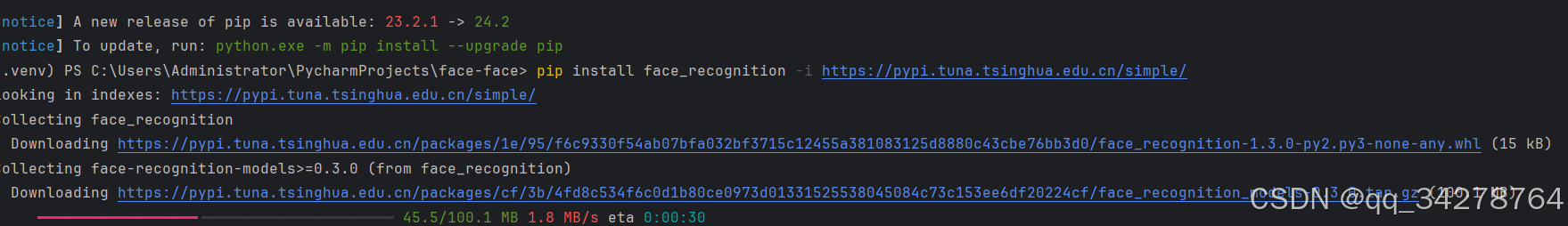 小白手把手教你如何安装face_recognition_face-recognition安装-CSDN博客