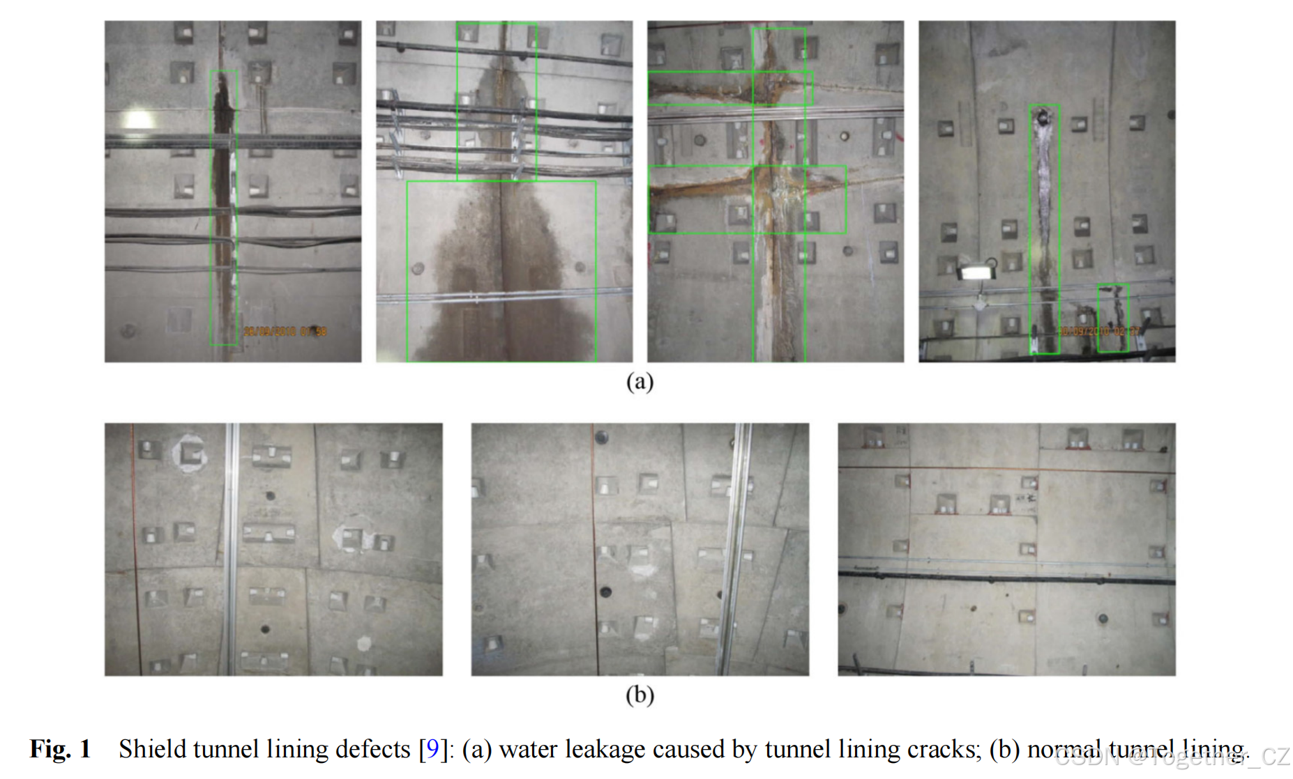 Deep learning based water leakage detection for shield tunnel lining——基于深度学习的盾构隧道衬砌渗漏检测-CSDN博客