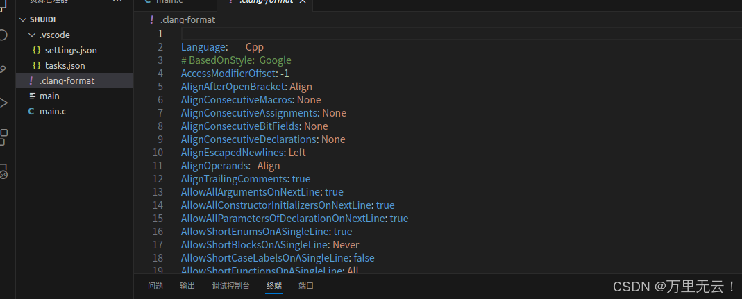 Vscode下clangd和clang-format使用(linux系统下）_clangd format-CSDN博客
