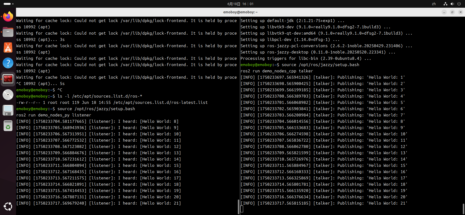 !一命速通!Ubuntu24.04+ROS2+Yolo检测|保姆级教程_ros2 yolo-CSDN博客