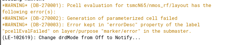 Cadence版图中导入器件时出现pcell eval failed如何解决？_virtuoso gds导出时能不能不打散pcell-CSDN博客