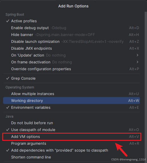 SpringBoot启动报错:main ERROR Unable to create file ${sys:log.path.prefix}/log.log java.io ...