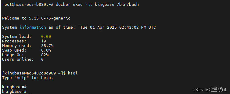 Docker部署金仓KingbaseES：5分钟极速体验_kingbase docker-CSDN博客