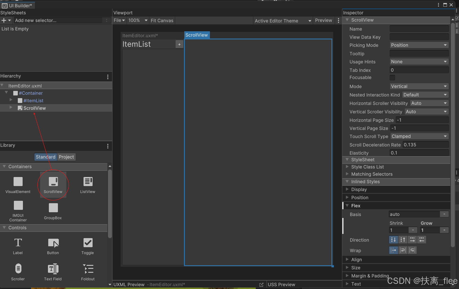 UI Toolkit以及UI Builder_uibuilder-CSDN博客