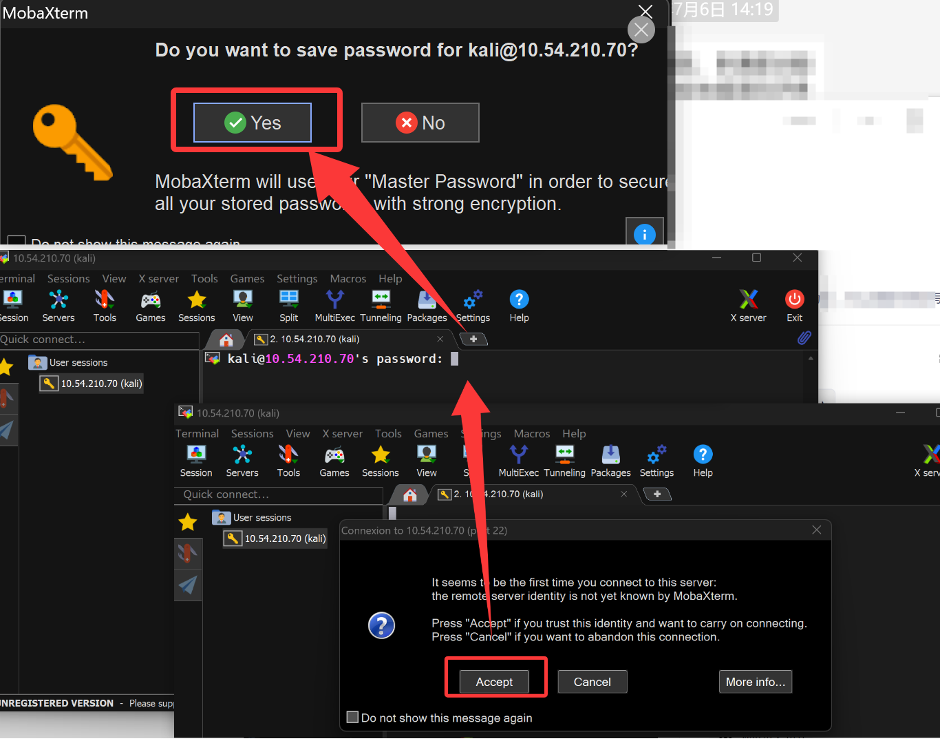 MobaXterm ssh连接VMware虚拟机_mobaxterm连接虚拟机-CSDN博客
