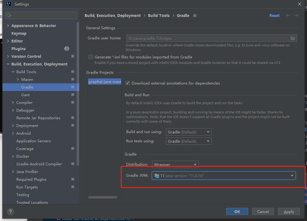 Could not resolve all dependencies for configuration ‘:compileClasspath’. Failed to query the ...