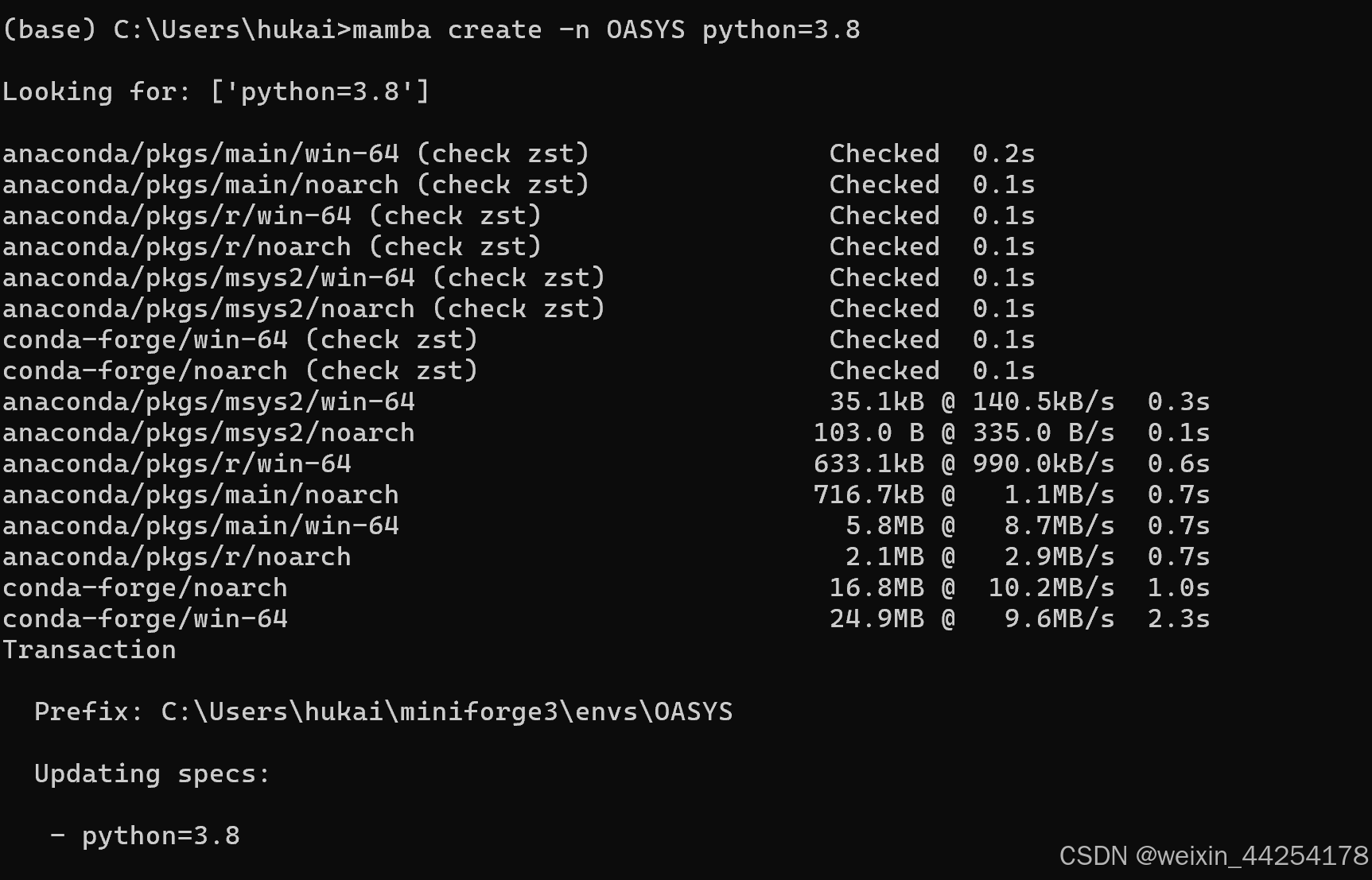 Miniforge环境_miniforge创建环境-CSDN博客