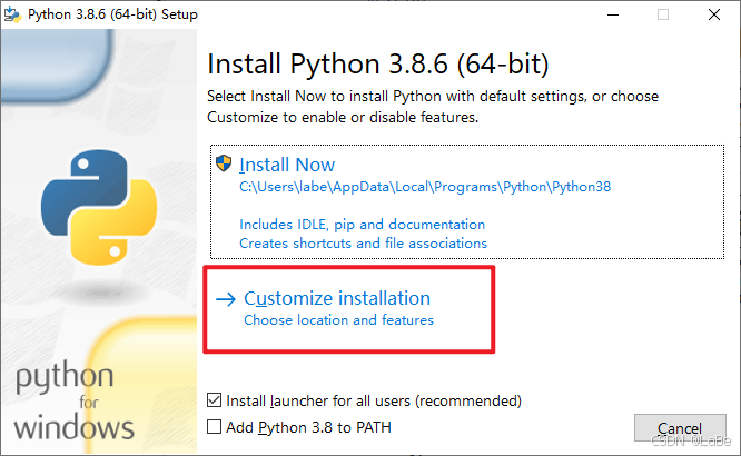 python卸载报：No Python 3.8 installation was detected.-CSDN博客