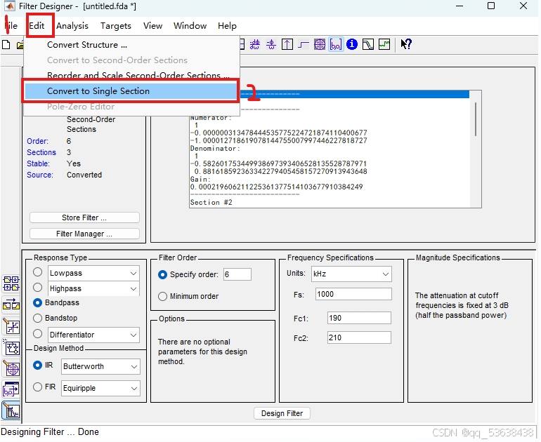 IIR 滤波实现—单片机adc采样数据-C语言实现_带通滤波器 iir c程序代码-CSDN博客
