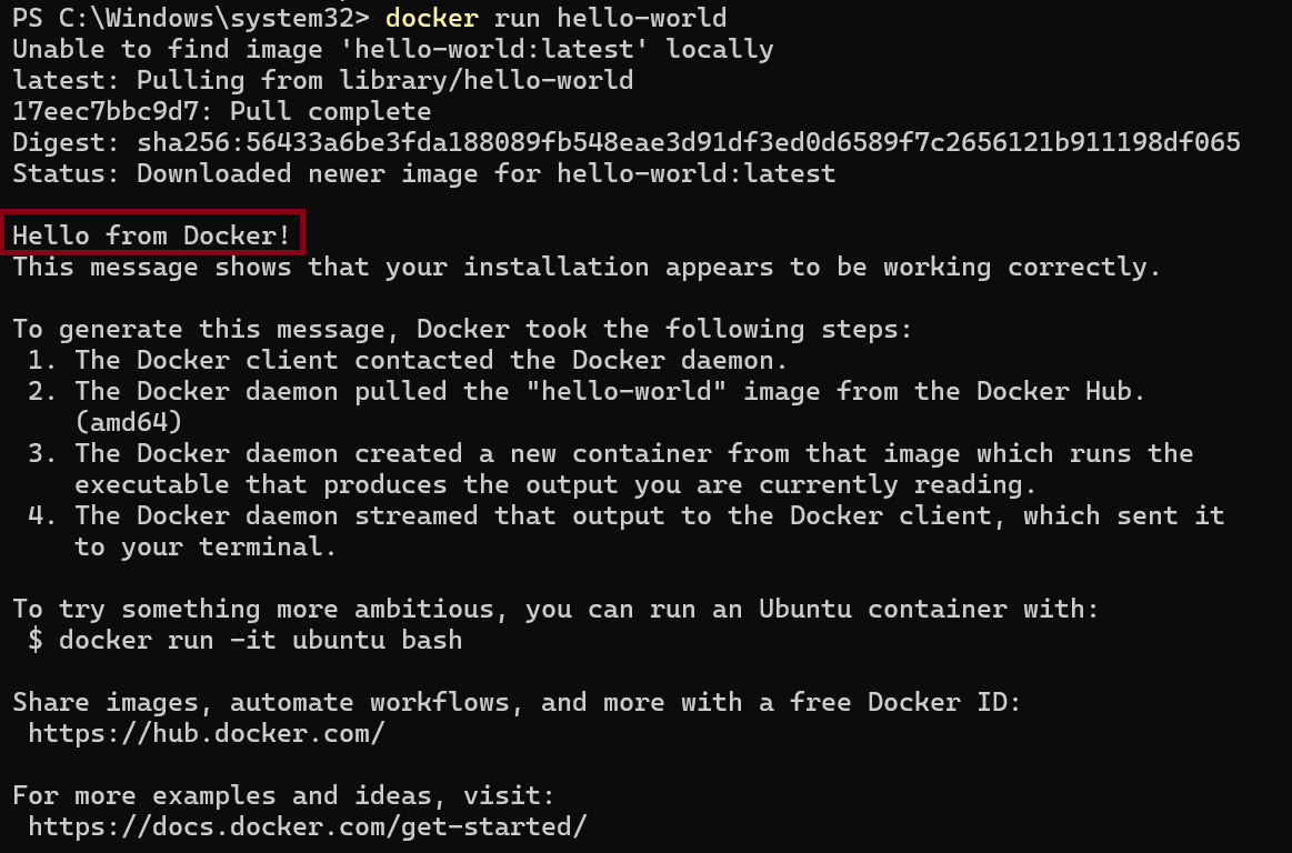 【记录】windows下安装docker，并下载 pytorch镜像，在 docker 中使用 GPU_error response from daemon: authentication ...