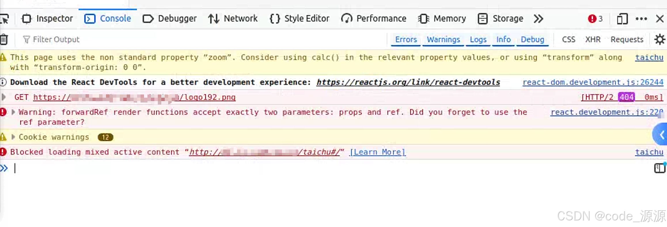 was loaded over HTTPS, but requested an insecure frame-CSDN博客
