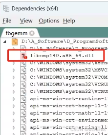[WinError 126] 找不到指定的模块。 Error loading “D:\，，，\Anaconda\Lib\site-packages\torch\lib\fbgemm.dll ...