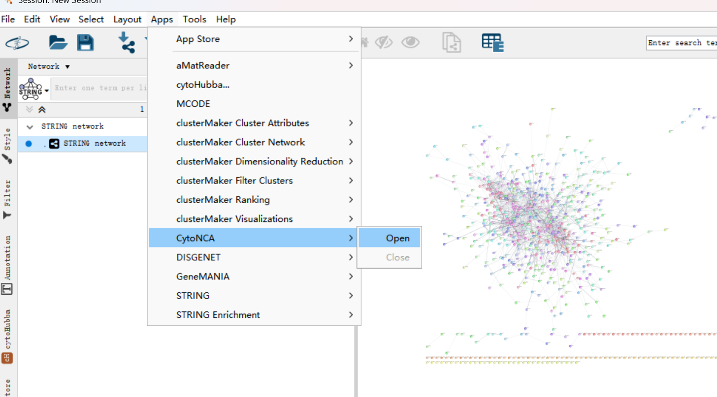 解密PPI网络：Cytoscape分析核心基因（2000基因以上）-CSDN博客
