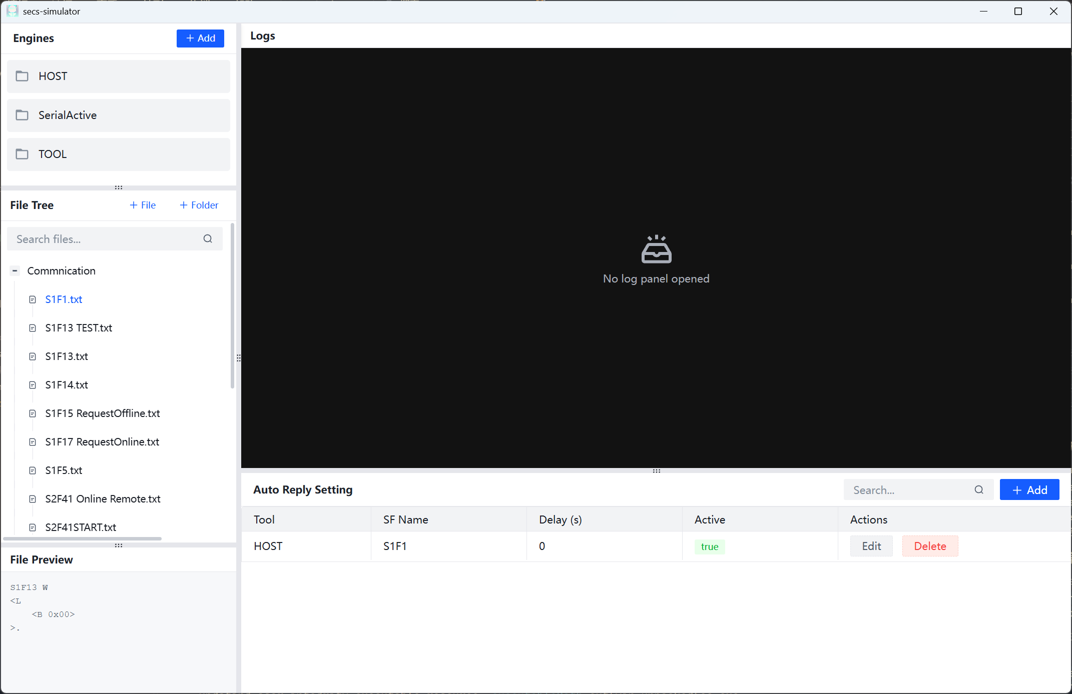 SECS/GEM Simulator 测机软件/设备模拟器_secsgem simulator-CSDN博客