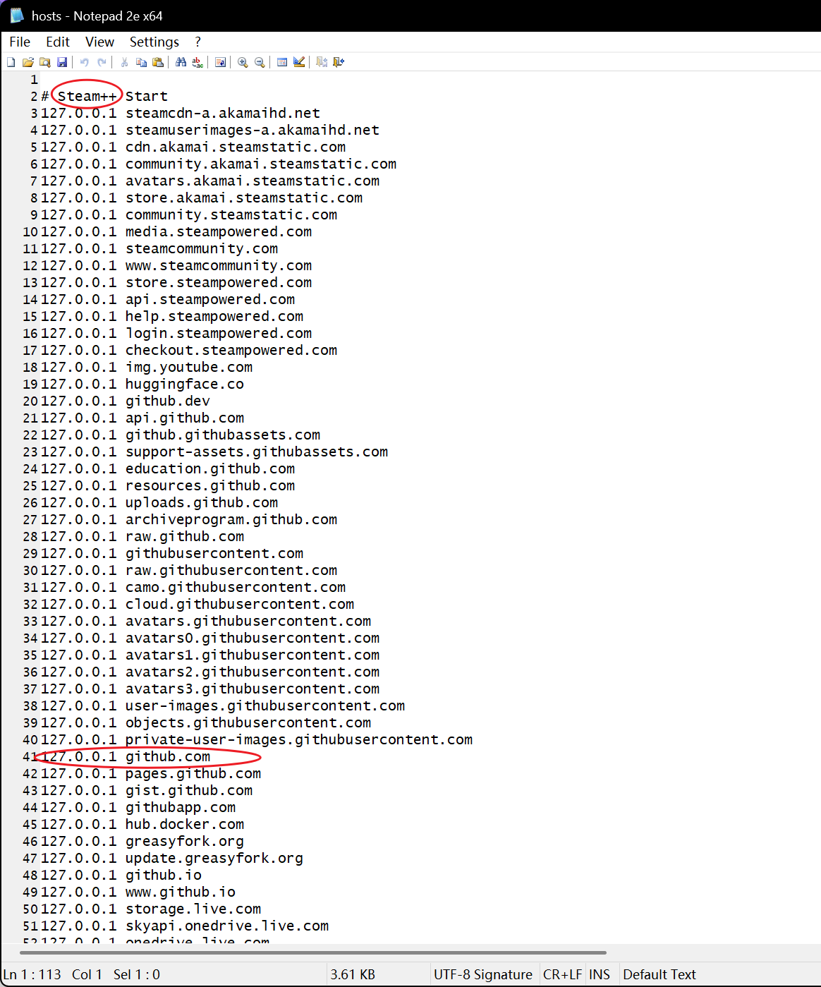 能打开GitHub，ping竟然显示127.0.0.1，原来是被忽略的steam++_steam 127.0.0.1-CSDN博客