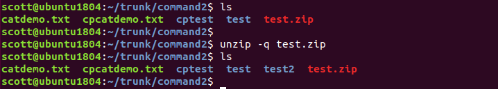 Linux常用命令46——unzip解压缩zip格式文件_linux unzip-CSDN博客