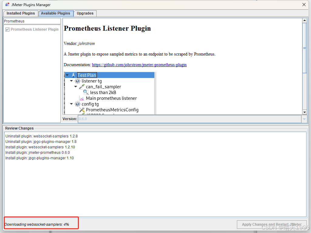 Jmeter+prometheus搭建流程--未完成，决定放弃_jmeter-prometheus-plugin下载-CSDN博客