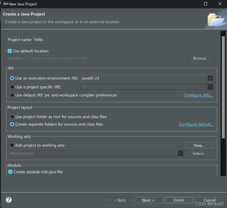 Windows系统安装配置Eclipse以及实现第一个程序hello world_windows安装eclipse-CSDN博客