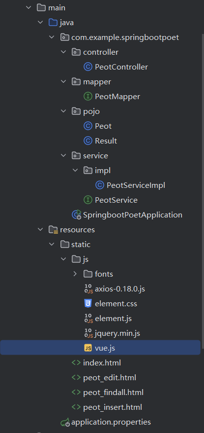 Web应用技术第11次课：基于springboot+mybatis+vue的简单增删改查CRUD-CSDN博客