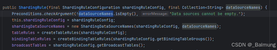 sharding学习提示：Data sources cannot be empty_data sources cannot be empty.-CSDN博客
