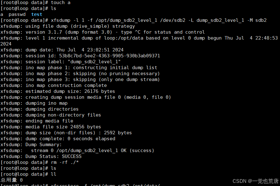 文件系统与日志分析_硬盘格式化 系统日志-CSDN博客
