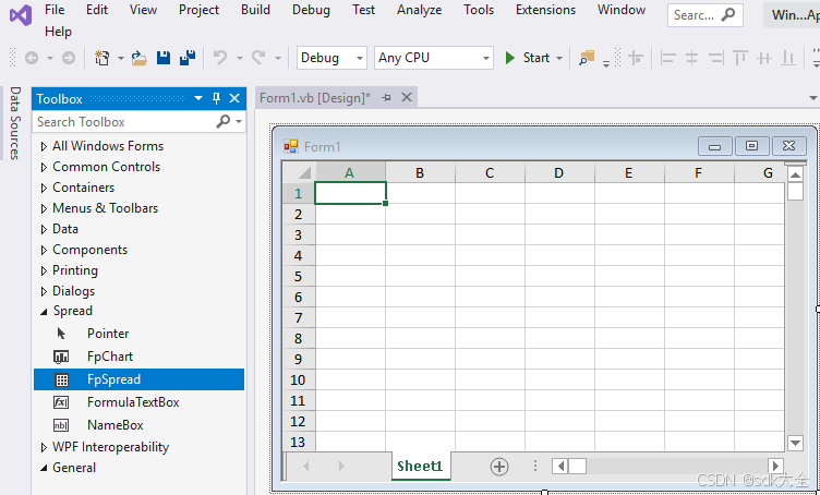 Spread.NET 18.1 for WinForms/ASP.NET/WPF-CSDN博客