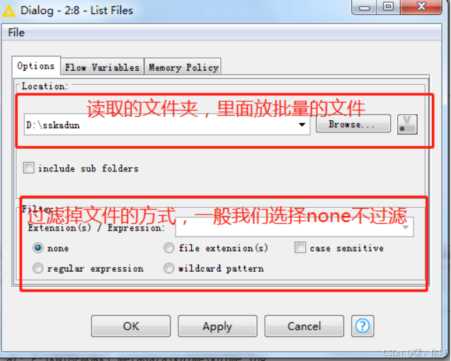 knime软件学习（二）_knime怎么设置一次读取文件的前几行-CSDN博客