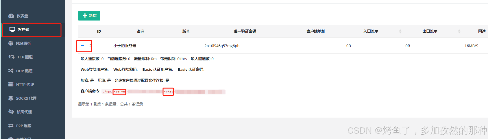 2024最新nps实现内网穿透_docker安装nps-CSDN博客