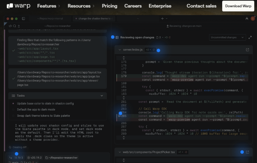 Warp Code：从 Prompt 到生产环境的 AI 编程新范式-CSDN博客