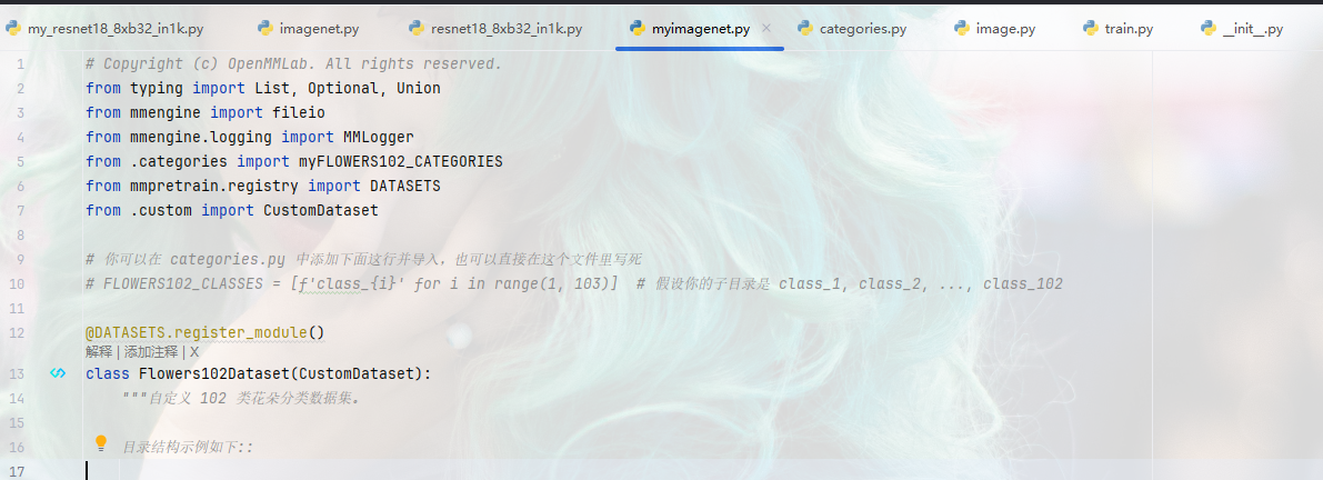 MMPretrain的使用以及训练自己的数据集-CSDN博客