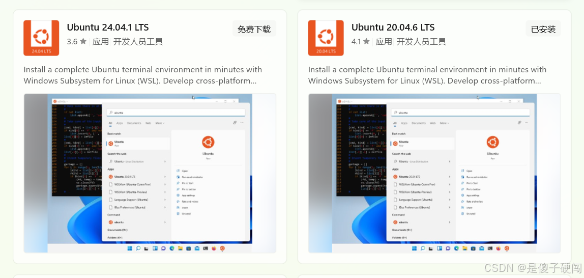 巨详细的开启windows中ubuntu子系统教程（以win11为例）_win11 ubuntu子系统-CSDN博客