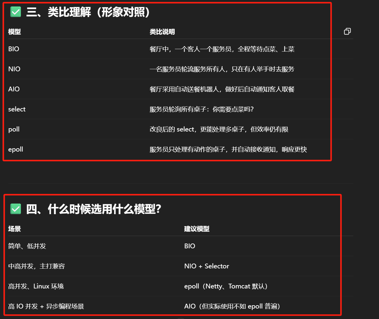 三种 I/O 编程模型BIO、NIO、AIO及I/O 多路复用实现方式select、poll、epoll-CSDN博客