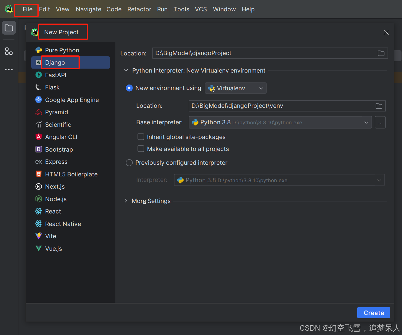 pycharm+Django+ORM开发python Web应用_pycharm开发web应用-CSDN博客