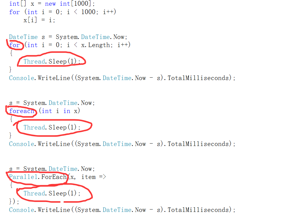 Parallel.ForEach与for与foreach效率问题_z::parallel::foreach-CSDN博客