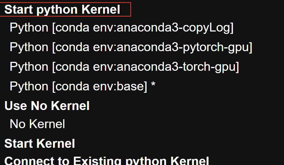 jupyter notebook 显示conda虚拟环境_jupyter虚拟环境名称-CSDN博客