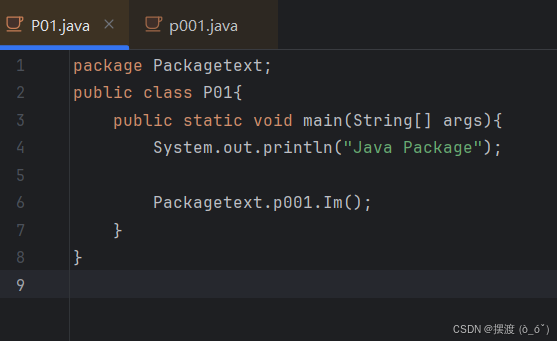 Java基础----package和import_java package-CSDN博客