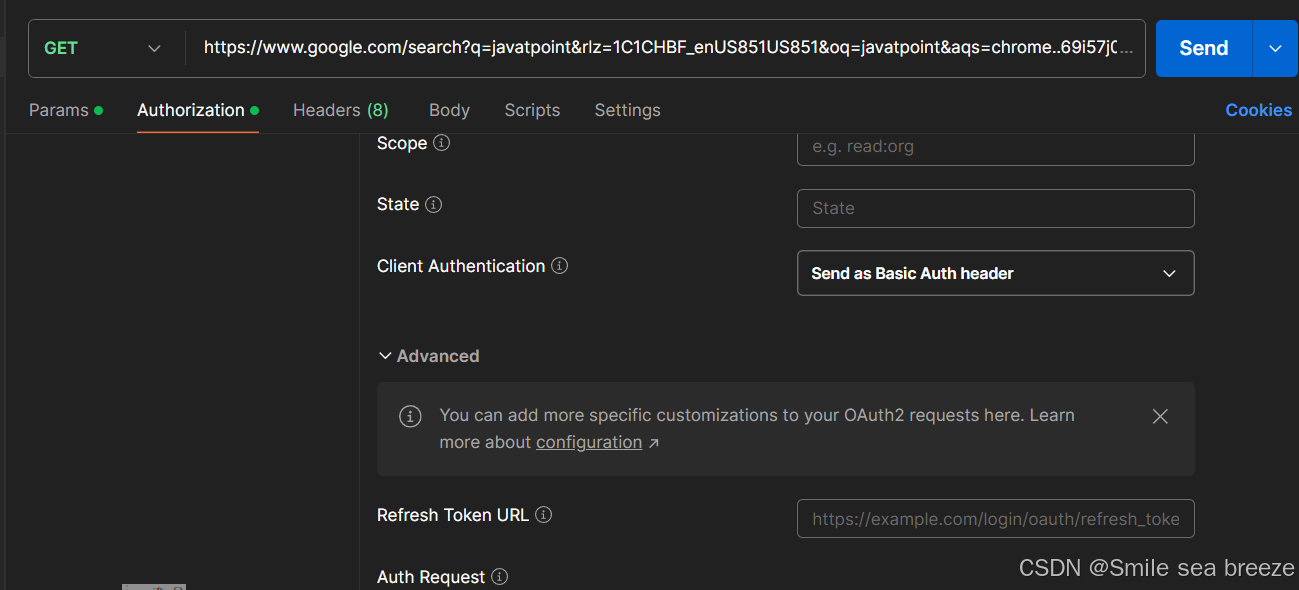 Postman 中设置 OAuth 2.0 的 Auth Type 时具体选项配置访问方式_postman oauth2-CSDN博客
