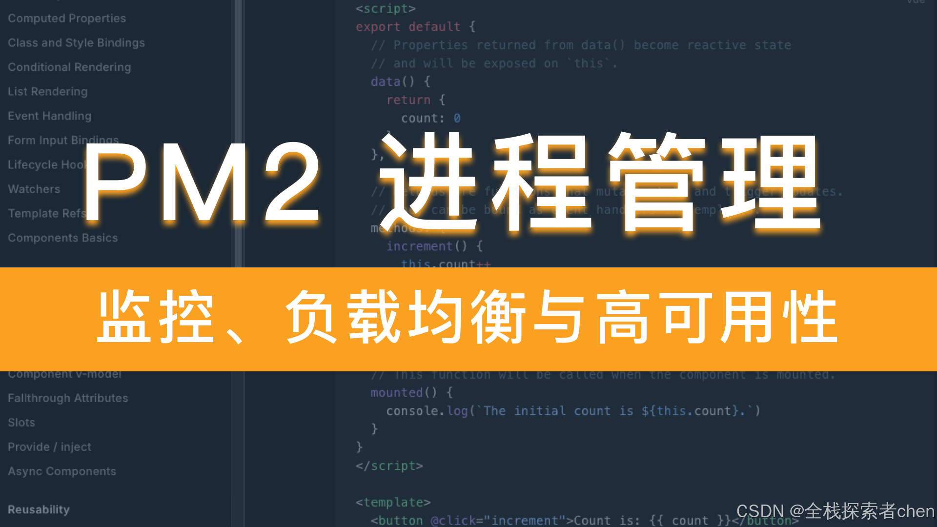 用 PM2 管理 Node.js 应用：监控、负载均衡与高可用性_pm2 node-CSDN博客