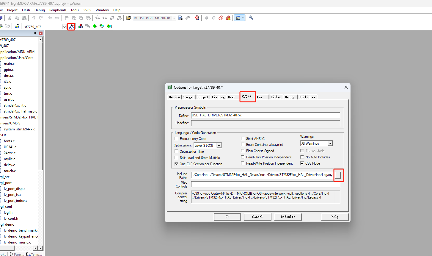 [LVGL] 显示代码移植 基于STM32F4_stm32f4 lvgl-CSDN博客