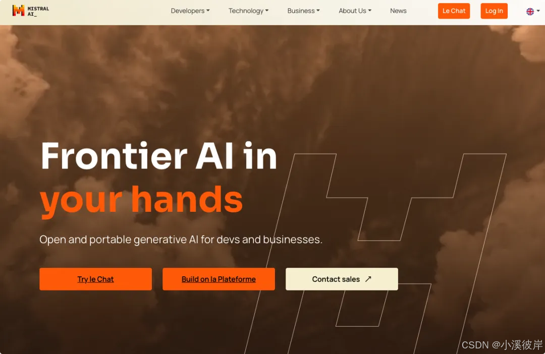 初识Mistral AI_mistral ai官网-CSDN博客