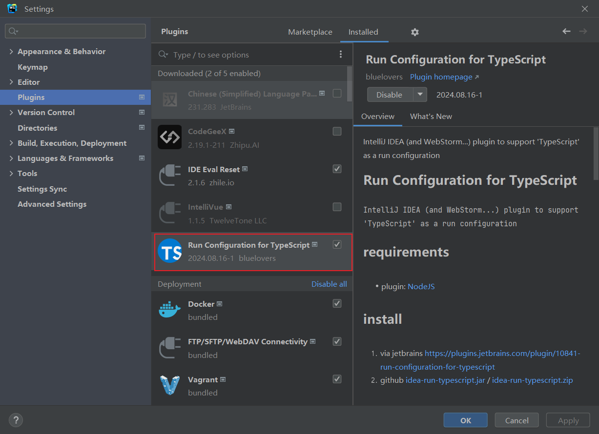 使用WebStorm中Run Configuration for TypeScript运行TypeScript文件或JavaScript文件_webstorm typescript-CSDN博客