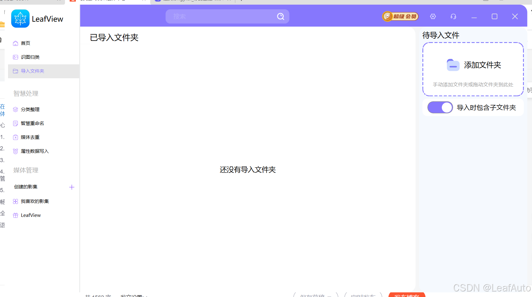 LeafView（枫叶相册）V1.0.0：全免费的智能媒体整理工具，轻松整理数万照片 - Yangshengzhou - 博客园