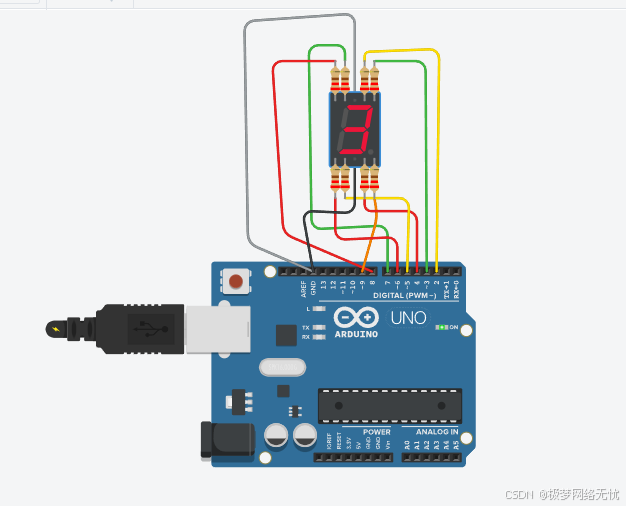 Arduino 第八章：数码管arduino数码管 Csdn博客