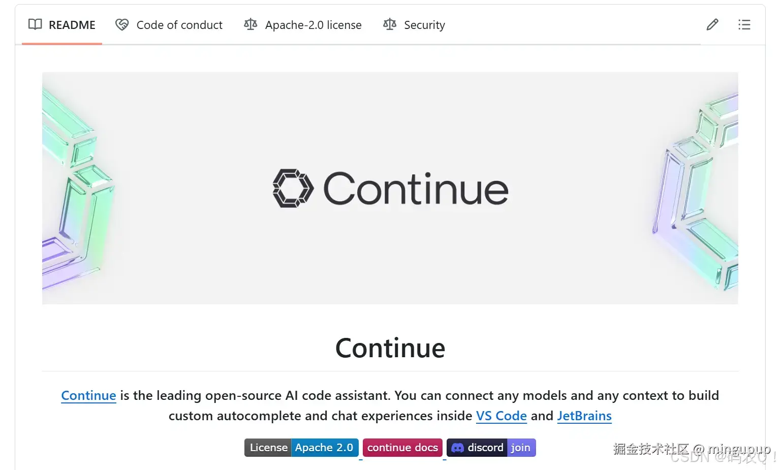 AI工具推荐：领先的开源 AI 代码助手——Continue_continue ai-CSDN博客