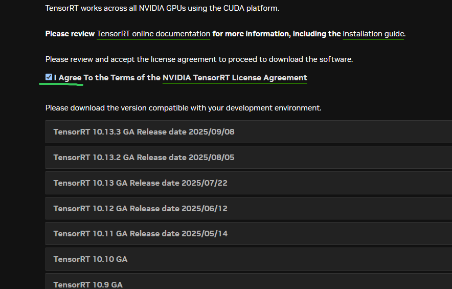win11配置的python使用的Tensorrt_tensorrt10.5.0.18-CSDN博客