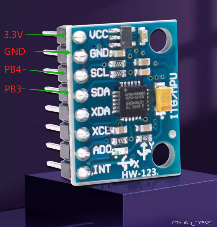 STM32F401使用MPU6050传感器的坑，收到器件ID为0xD1。_国产mpu6050为什么id错了-CSDN博客