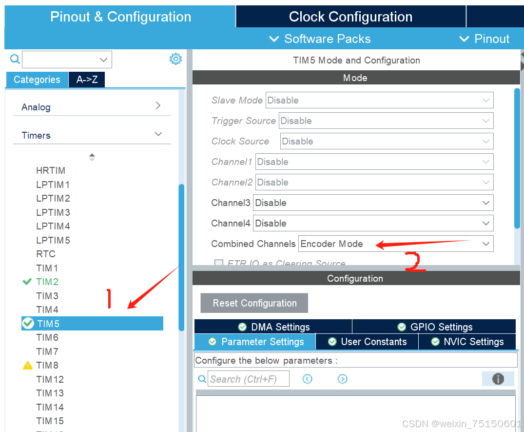 stm32hal库配置编码器模式（H743）_stm32 hal 编码器-CSDN博客